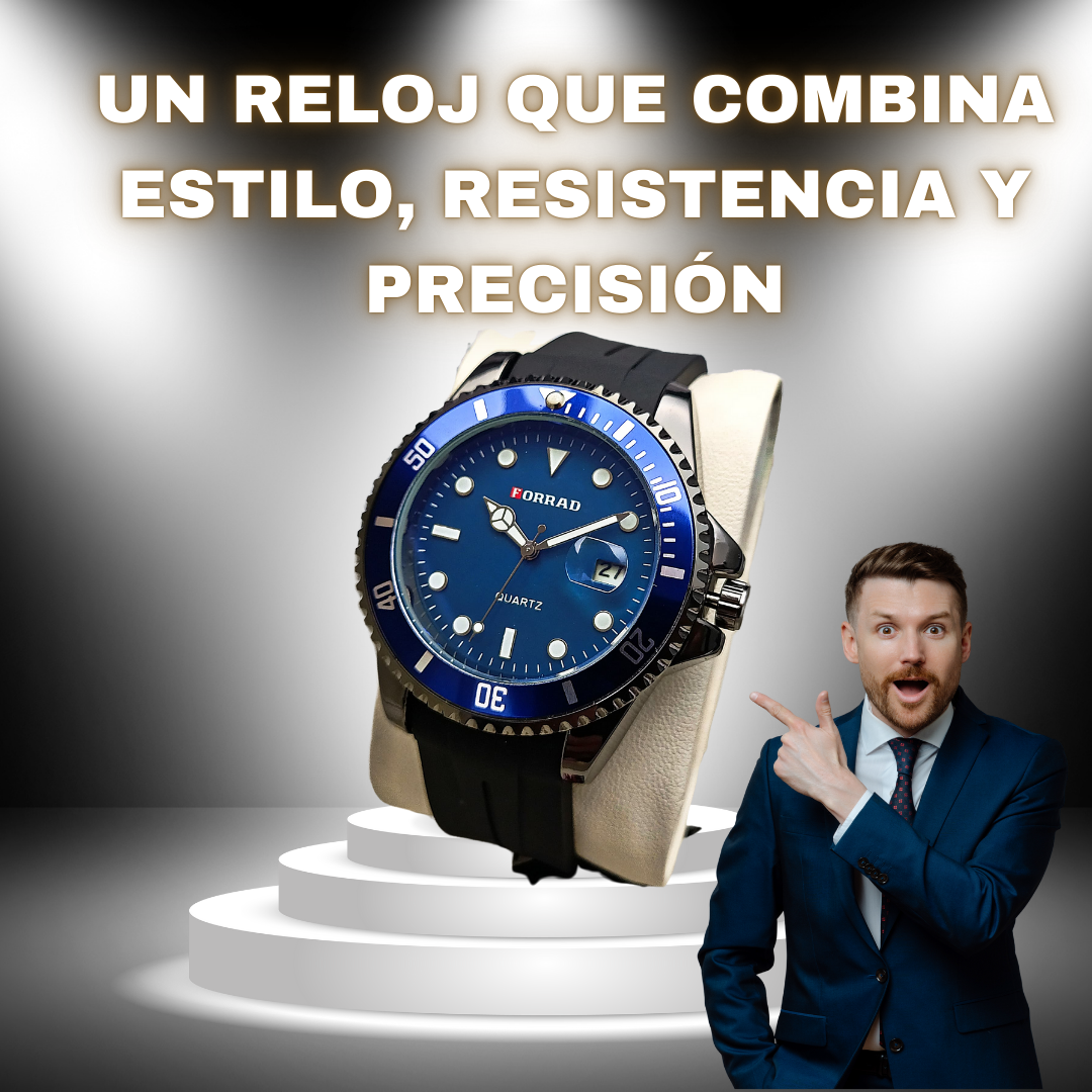 Reloj FORRAD™ C76 Original – Elegancia Casual en Acero ⌚ – Innova Hogar